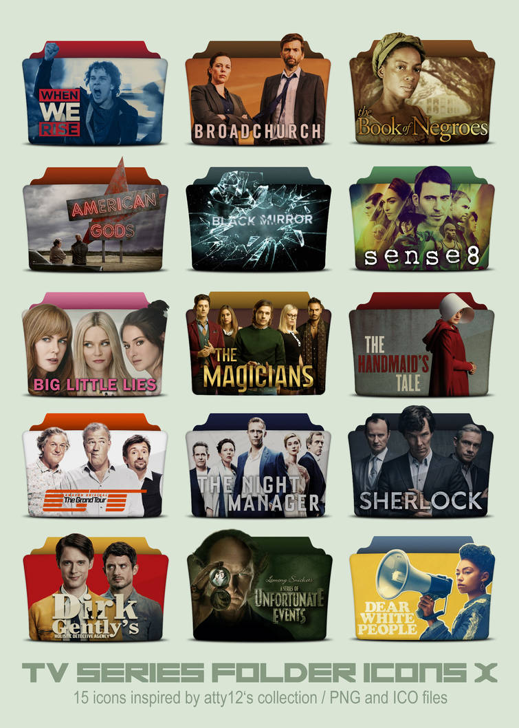 TV Series Folder Icons X by call-me-special on DeviantArt