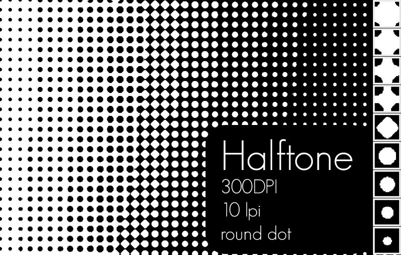 Tone 300 DPI 10lpi round dot by pinkcamellia on DeviantArt