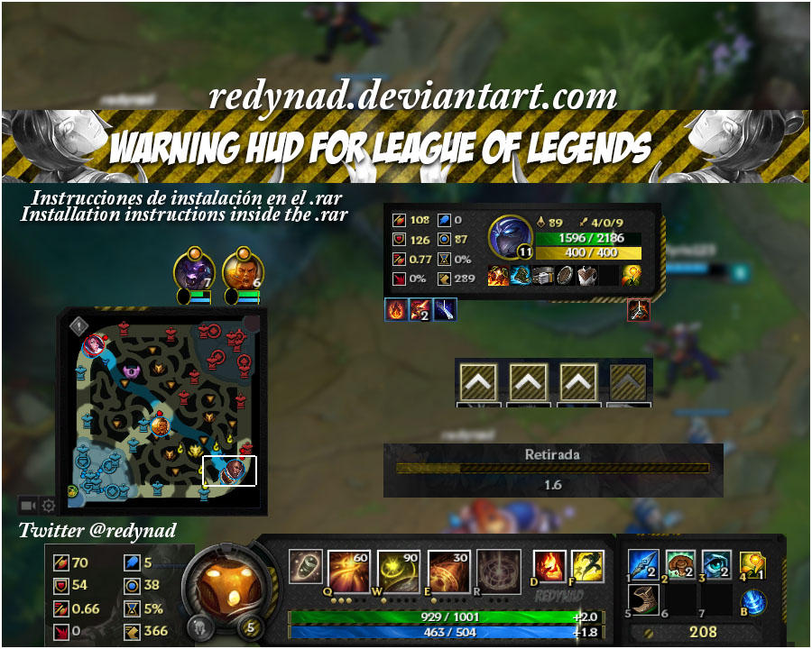 FREE Warning HUD by Redynad on DeviantArt