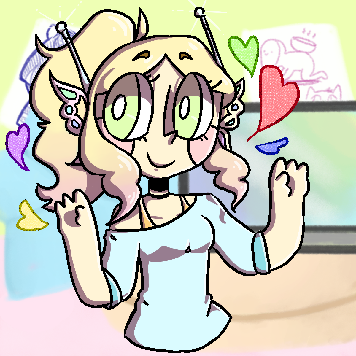 Gamer Gal by qhecko on DeviantArt