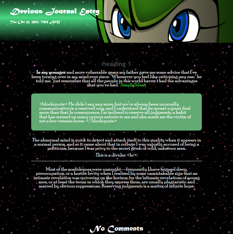 Cosmo the Seedrian - F2U Journal Skin (REUPLOADED) by AnimalCreation on ...