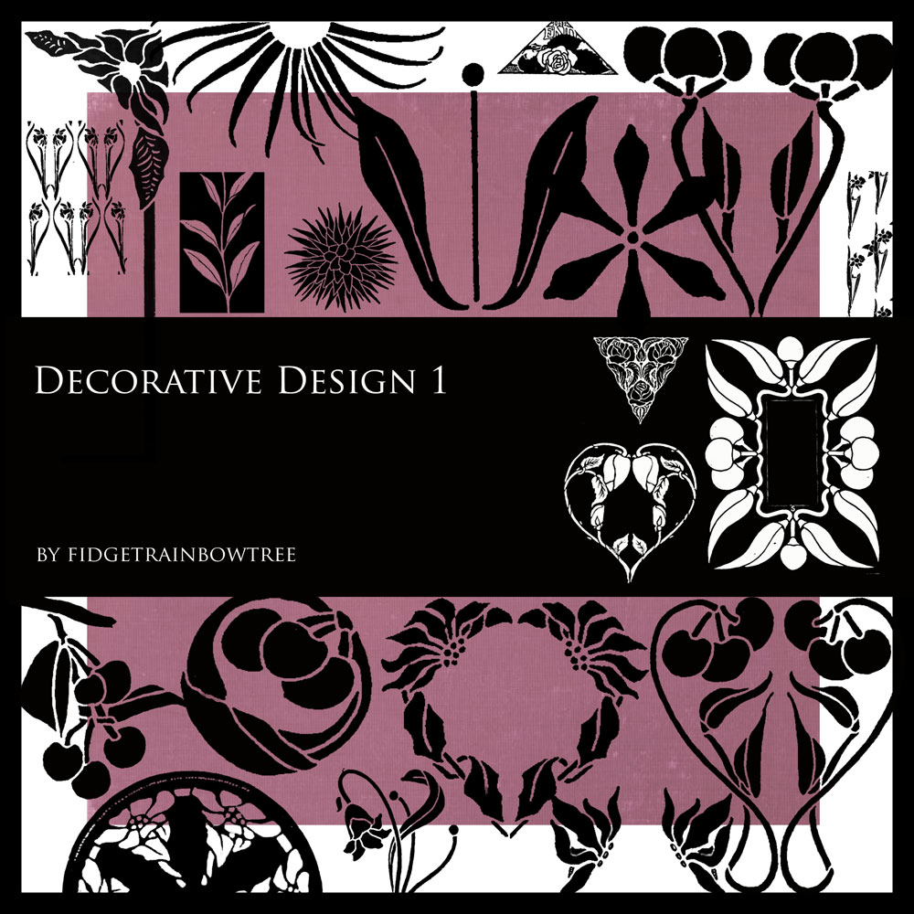 Decorative Design Set 1 by FidgetResources on DeviantArt