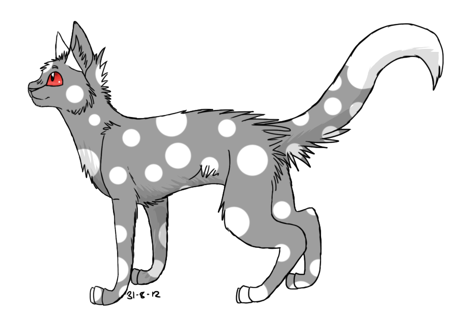 Redspots(OC) Lineart by finchwing by notitas on DeviantArt