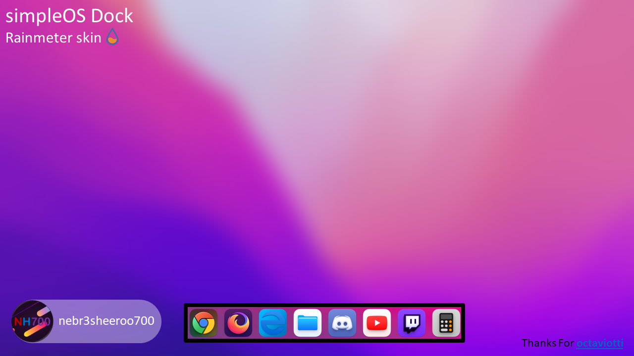 simpleOS Dock By nebr3sheeroo700 1.0.0.0 by nebr3sheeroo700 on DeviantArt