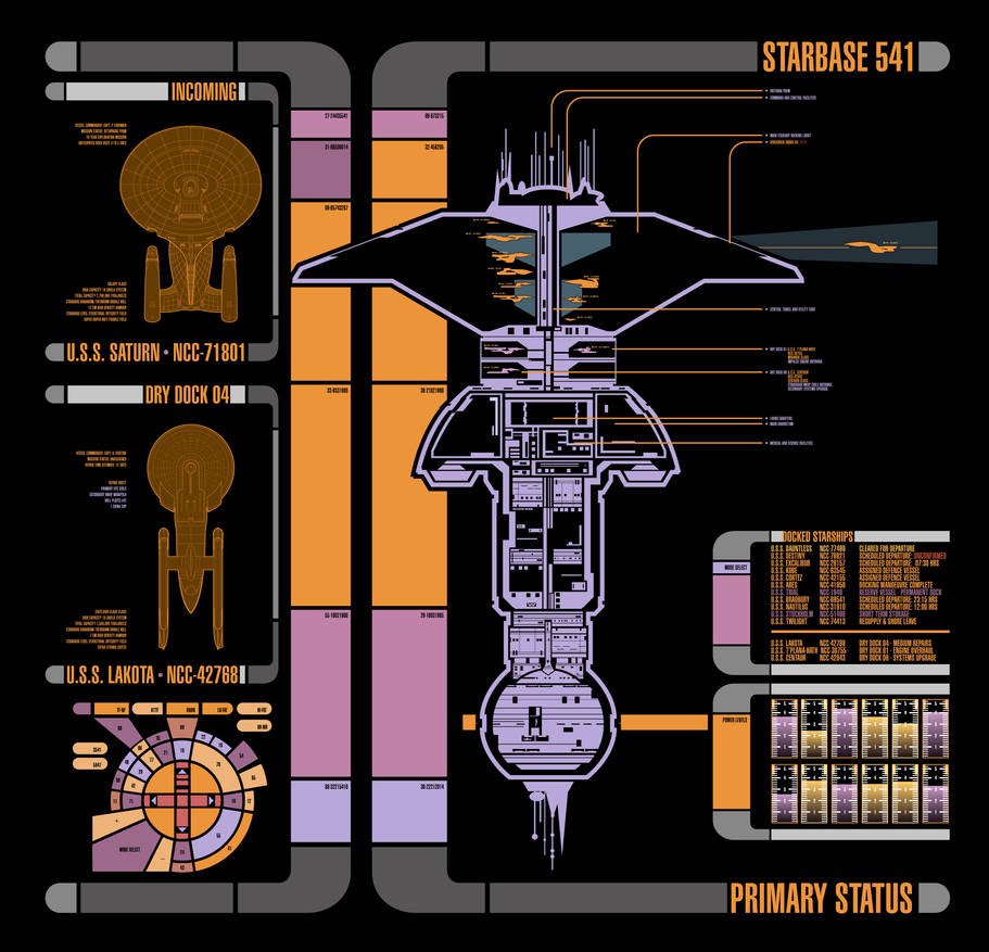 Starbase Operations Screen by LCARSGFX on DeviantArt