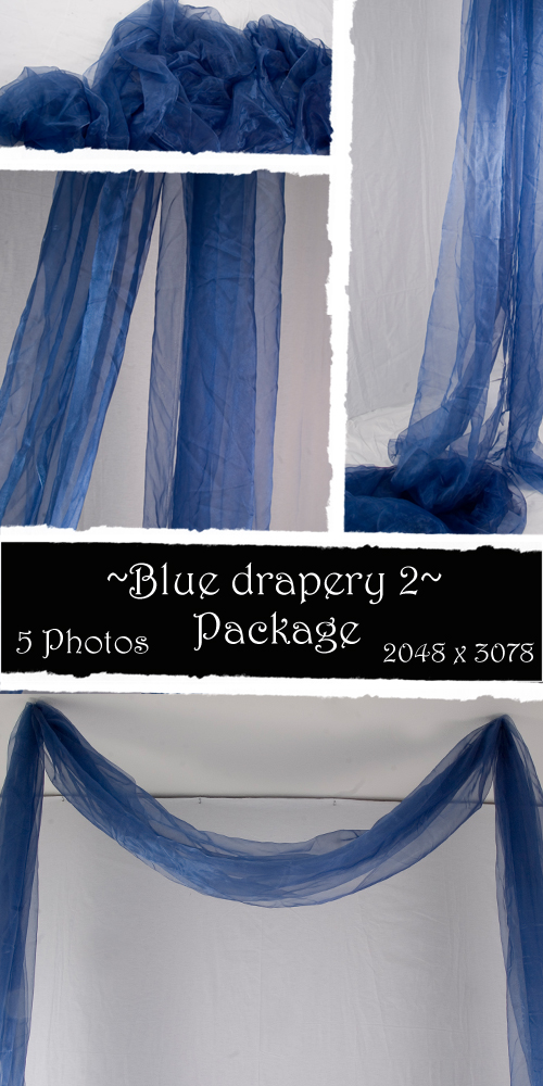 Blue drapery Package 2 by almudena-stock on DeviantArt
