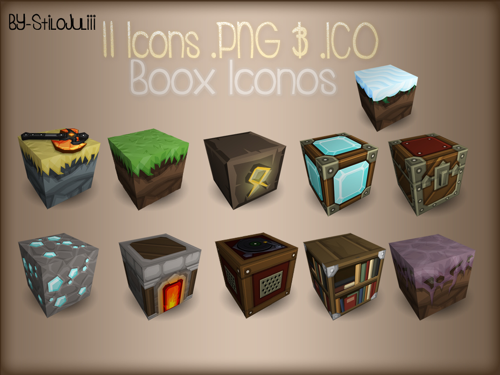 BoxIcons ByStiloJuliii by StiloJuliii on DeviantArt