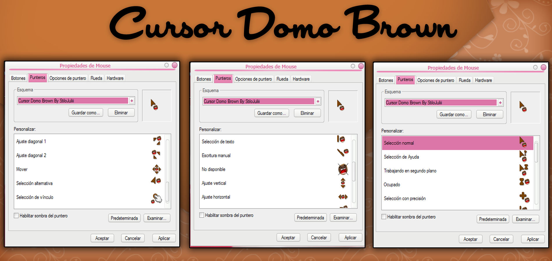 Domo Brown Cursor By StiloJuliii by StiloJuliii on DeviantArt
