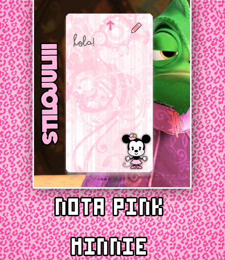 Skins Rainmeter Nota Pink Minnie StiloJuliii by StiloJuliii on DeviantArt