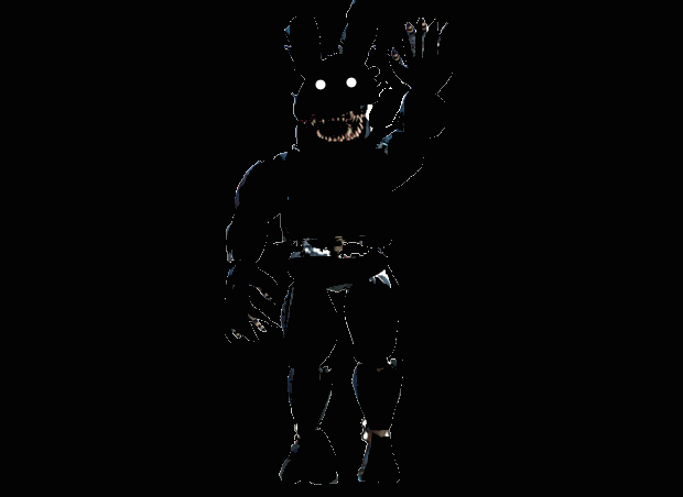 Nightmare shadow Bonnie by FNAF-Classified on DeviantArt