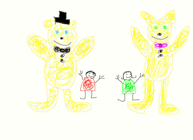 FNAF kids drawing by FNAF-Classified on DeviantArt