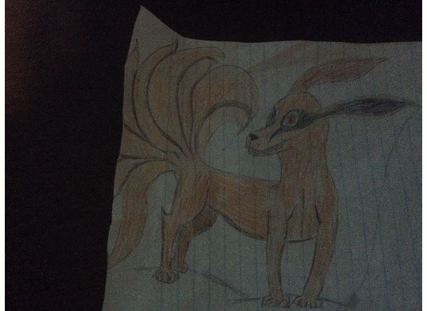 Nine tailed fox/Kurama (from Naruto) by FNAF-Classified on DeviantArt