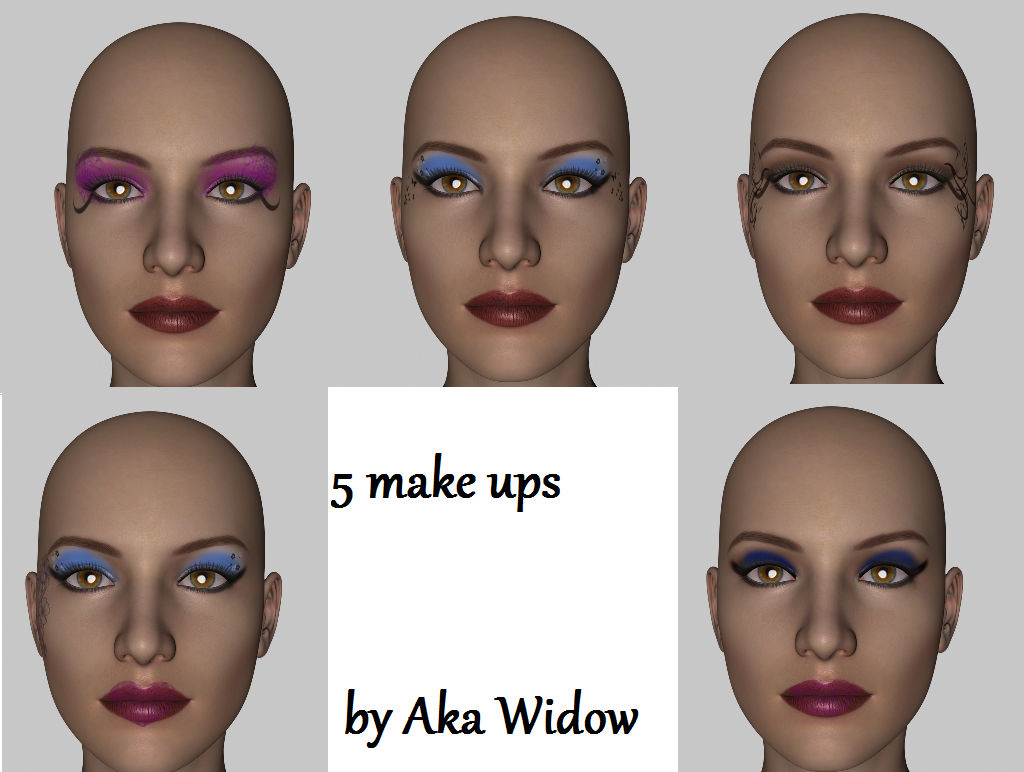 5 Gen2female Make Up By Akawidow by akawidow on DeviantArt