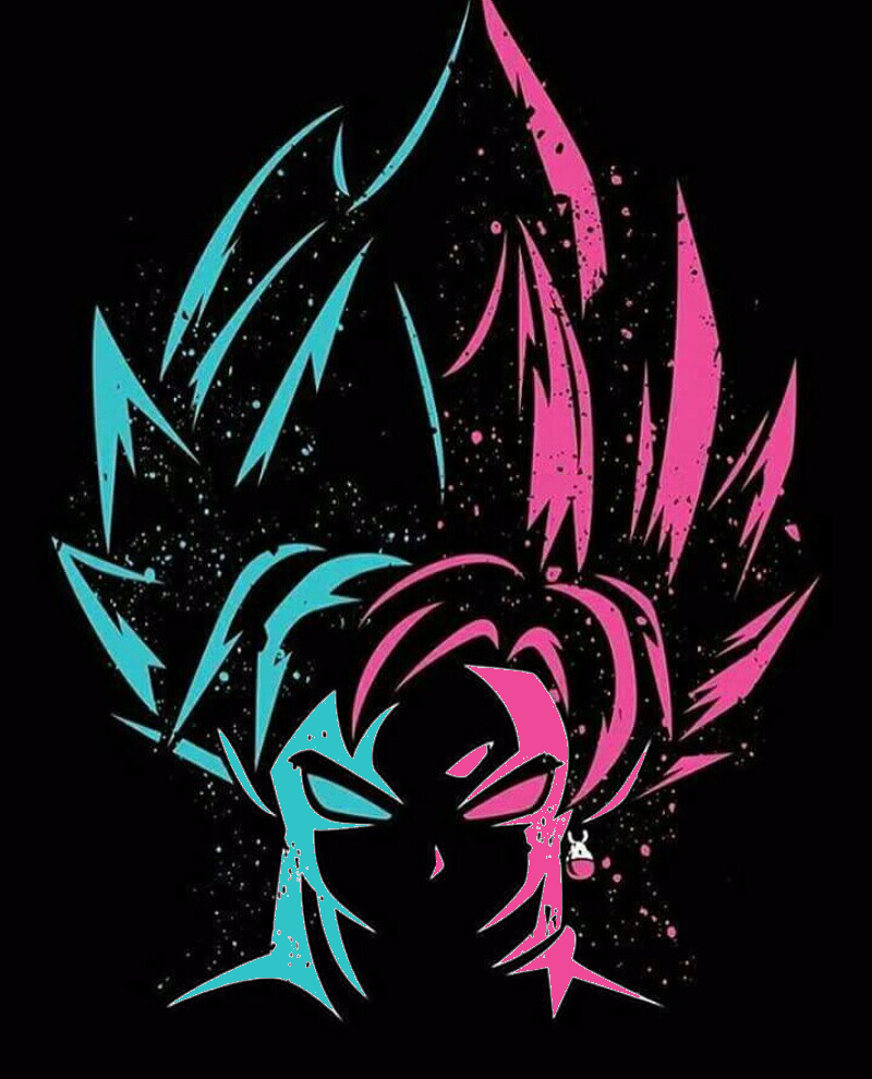 Two sides of Goku (Redo) by OmniSuperSaiyan3 on DeviantArt