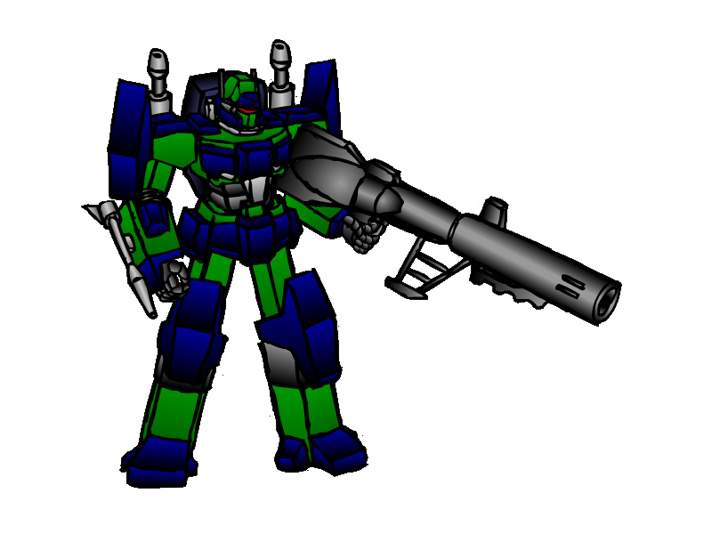 Bazooka mech by funkyninjamagic on DeviantArt