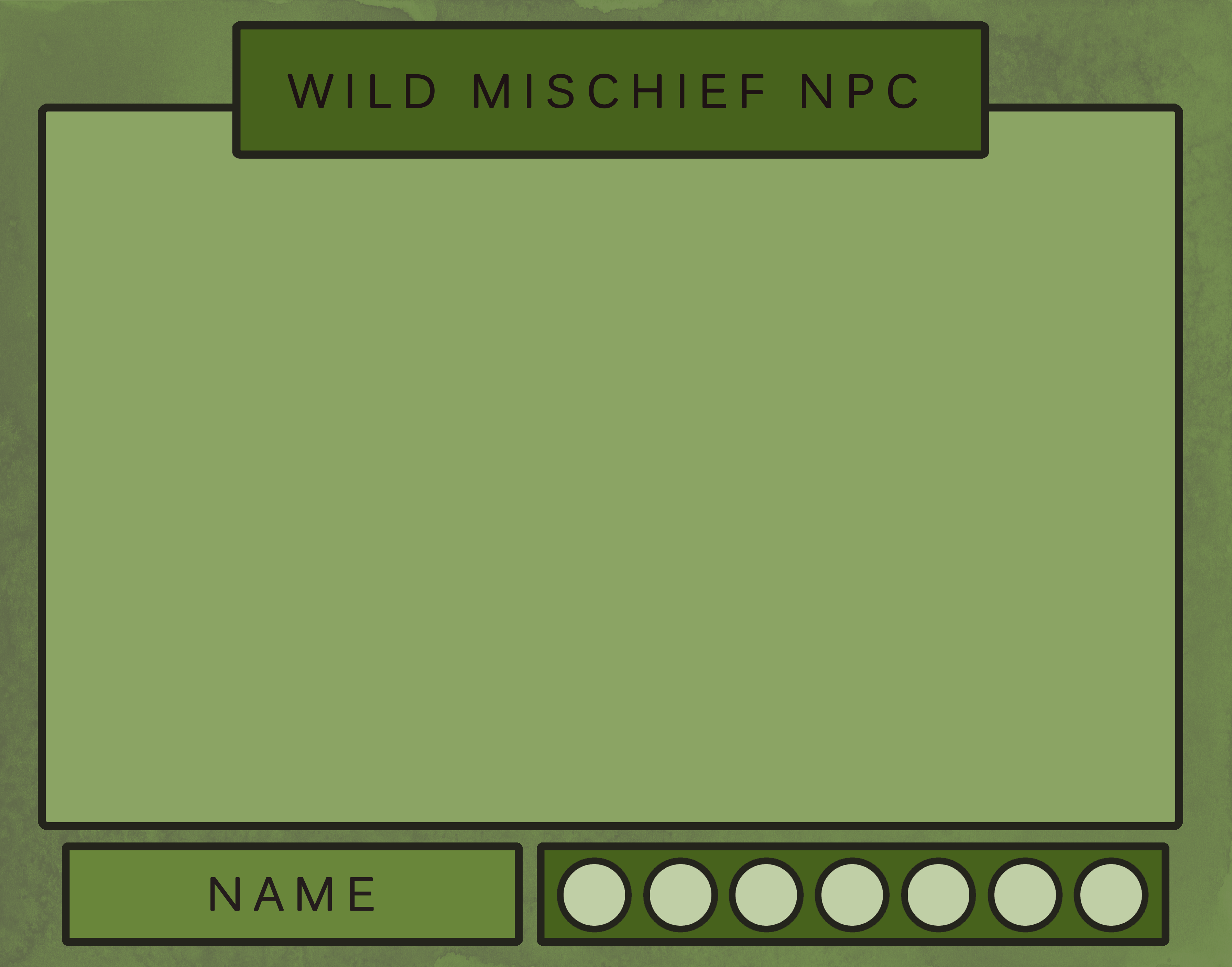 NPC Wild Application by pandemoniumfire on DeviantArt