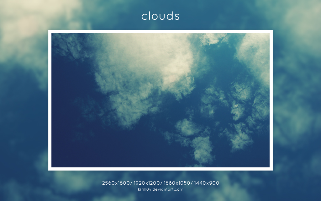 Clouds by kirill0v on DeviantArt