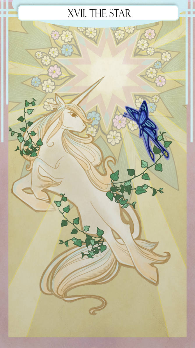 Tarot - The Star by Herzstueck-Handmade on DeviantArt