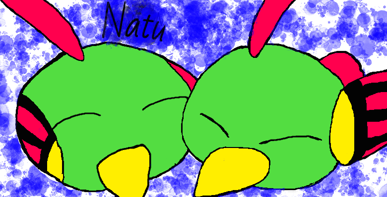 Natu by Pixel-The-Devil-Cat on DeviantArt