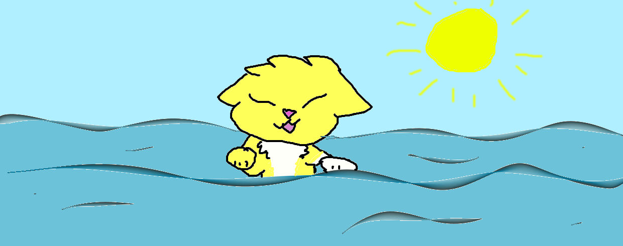 Imma swim! by LittleB100Bird on DeviantArt