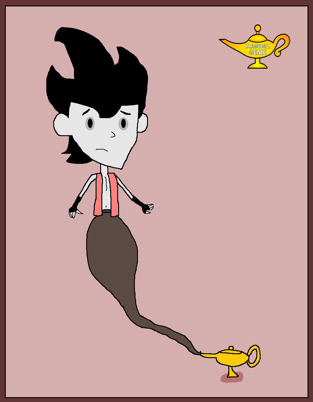 Magical Genie Art Jam: Wilson the Genie by Toongirl18 on DeviantArt