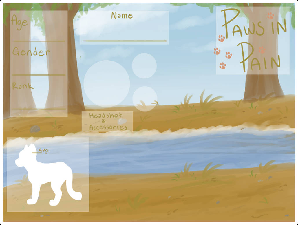 Paws In Pain Application by weedIord on DeviantArt