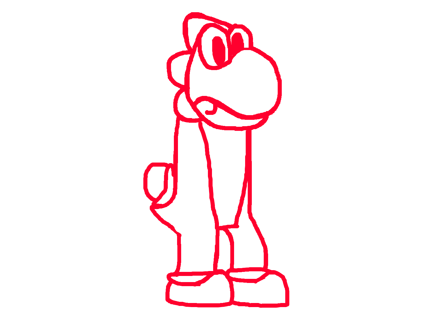 BETTER YOSHI SPRITE by StrangeYoshi12 on DeviantArt