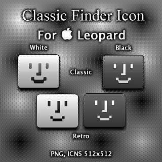 Black Finder Icon
