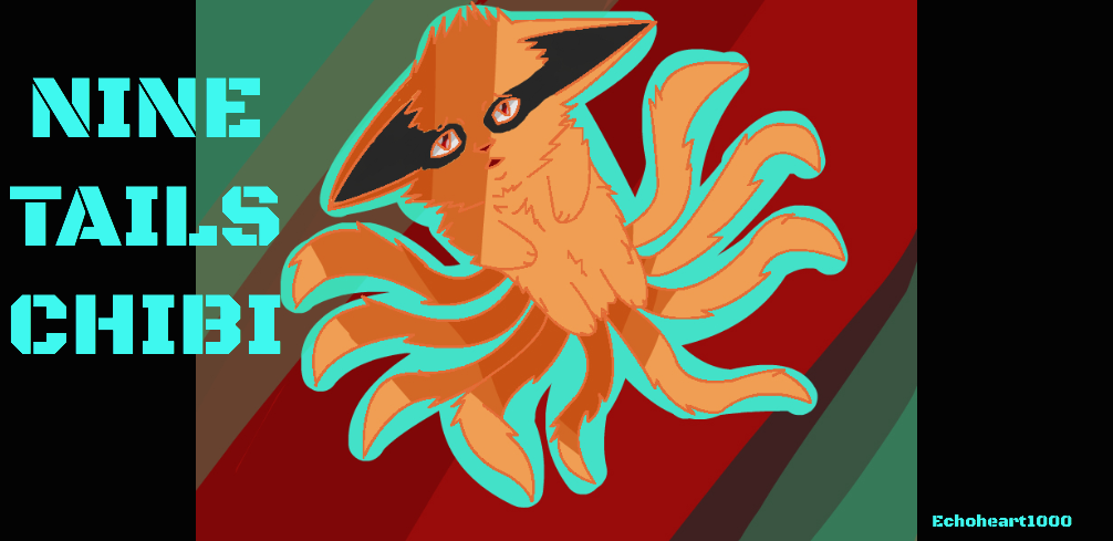 Nine Tails Chibi! by EchohArt on DeviantArt