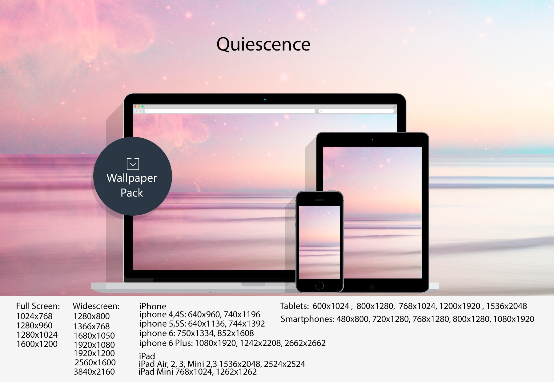 Quiescence. Wallpaper Pack by Sugar-Sugar-Bee on DeviantArt