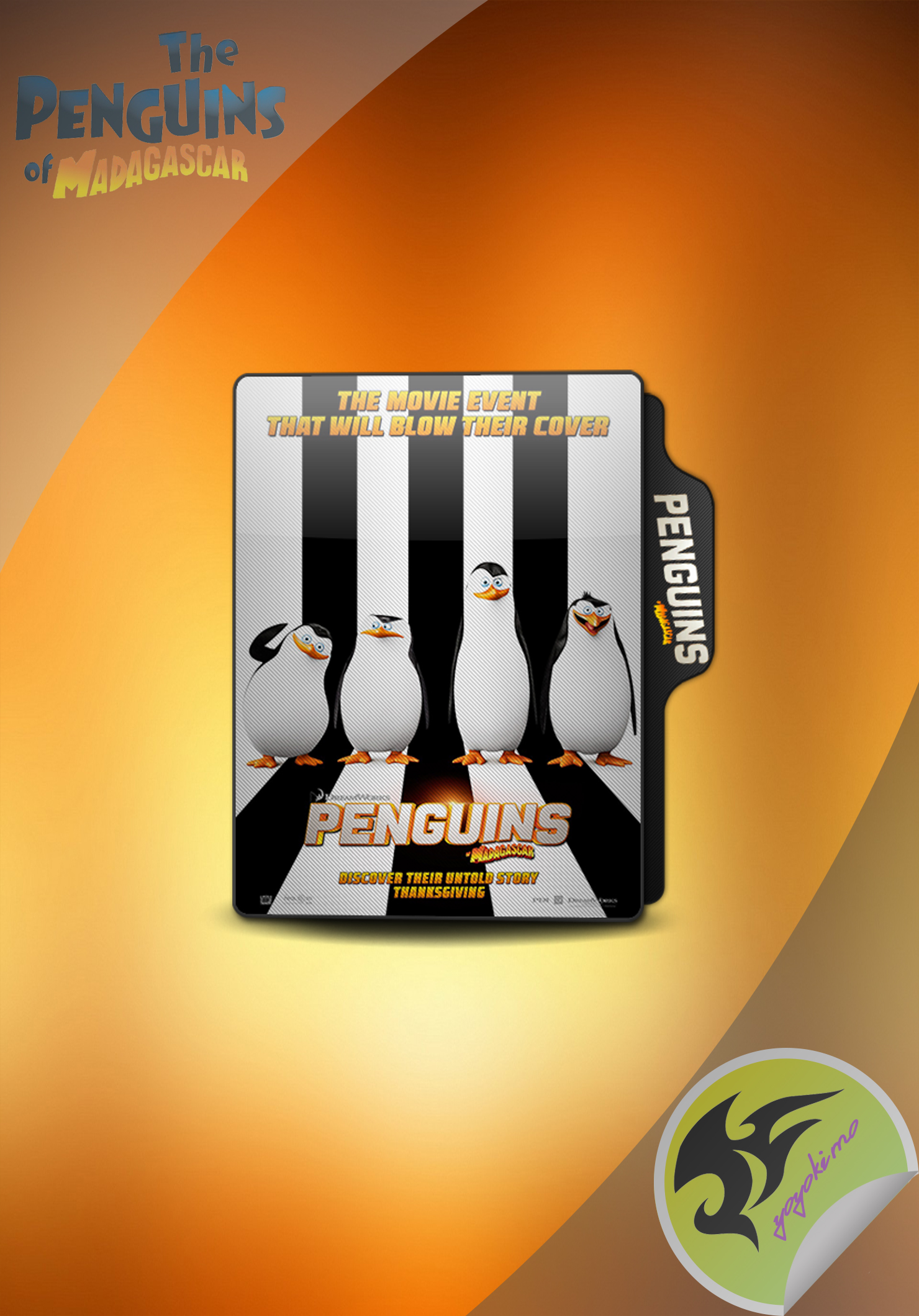 Penguins of Madagascar Folder Icon by yoyokimo on DeviantArt