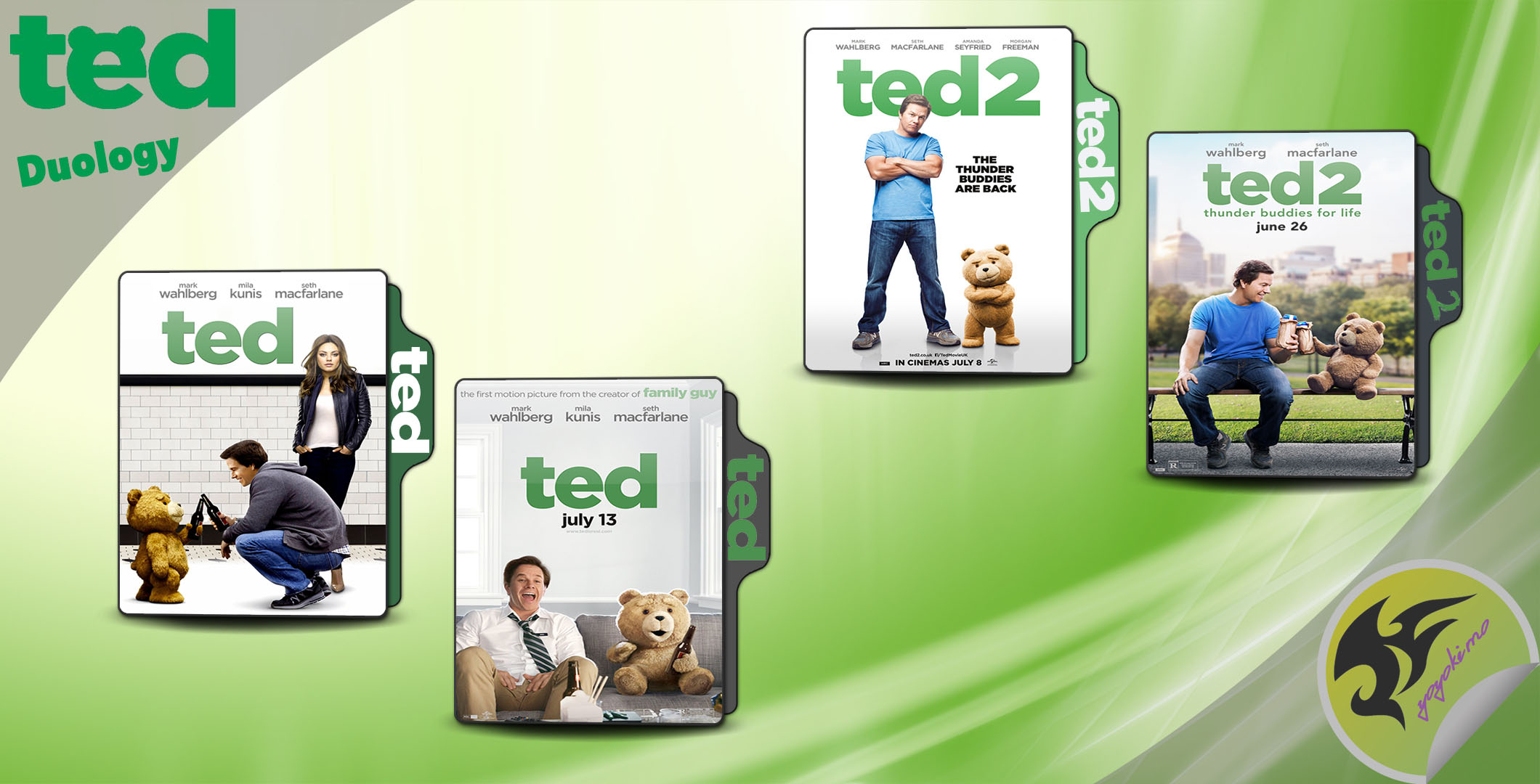 ted Duology Folder Icons by yoyokimo on DeviantArt