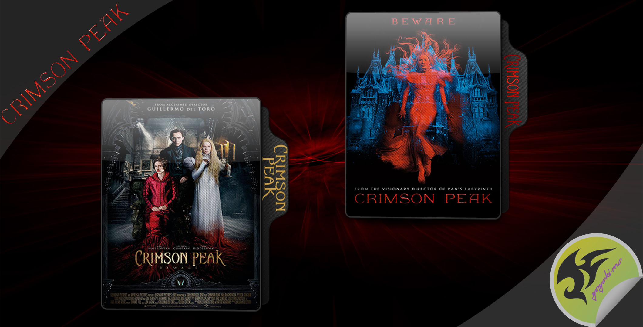 Crimson Peak Folder Icons by yoyokimo on DeviantArt