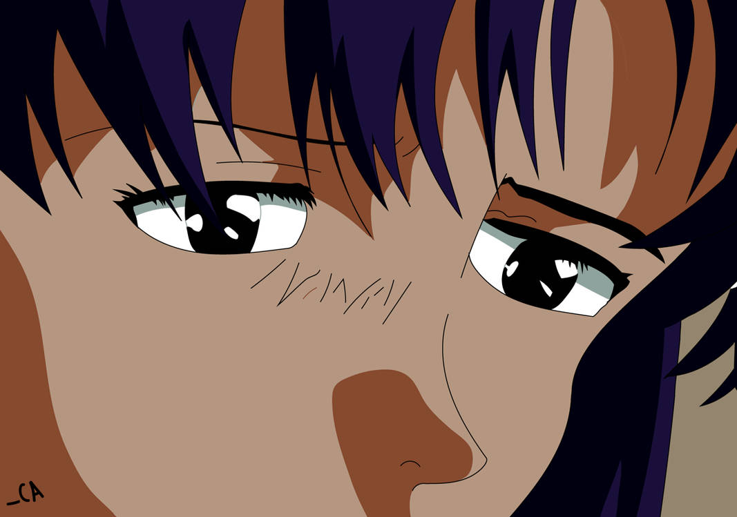 Misato Sad by youonlylive4times on DeviantArt