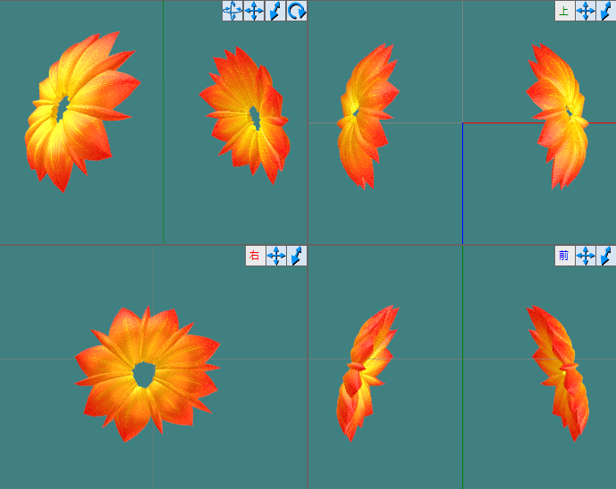 Flower Hair Bits by ReiyaGrants on DeviantArt