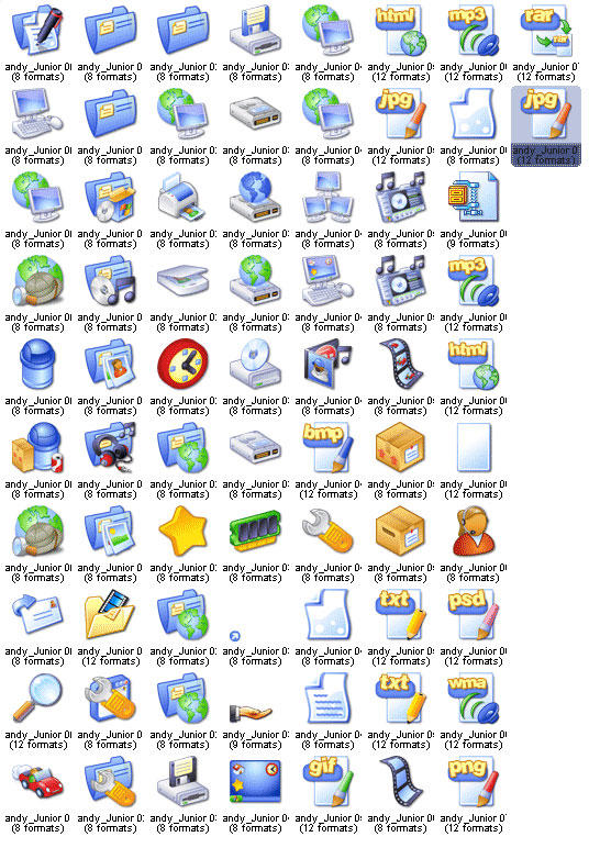 iCandy Junior for IconPackager by ptp on DeviantArt