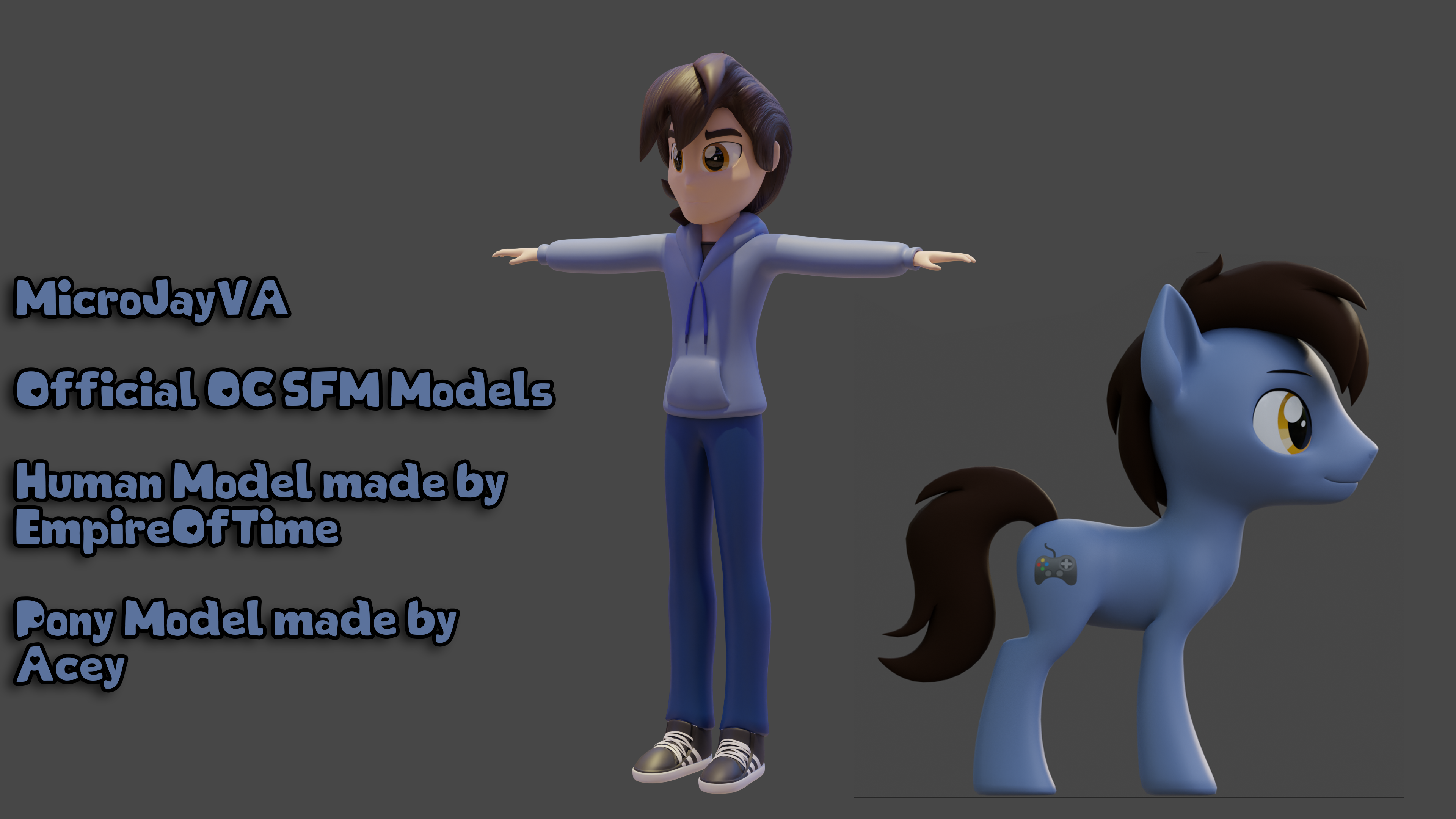MicroJayVA - Official Human and Pony SFM Models by BrandonTheBronyPony on DeviantArt