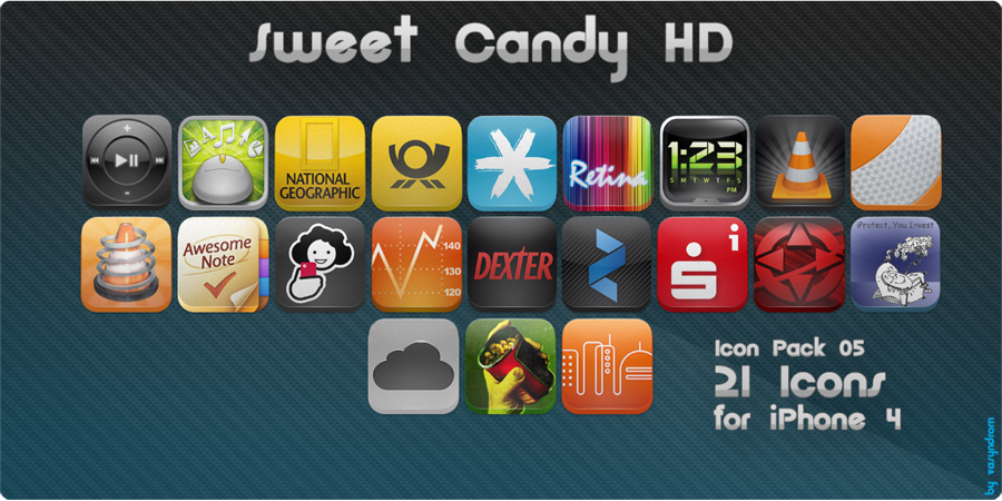 Sweet Candy HD Icon Pack 05 by vasyndrom on DeviantArt
