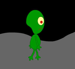 Flash Experiment: Alien by PorpoiseMuffins on DeviantArt