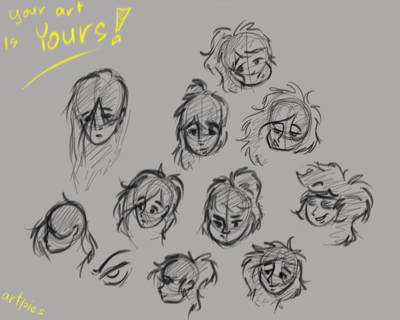 Faces by artpies on DeviantArt