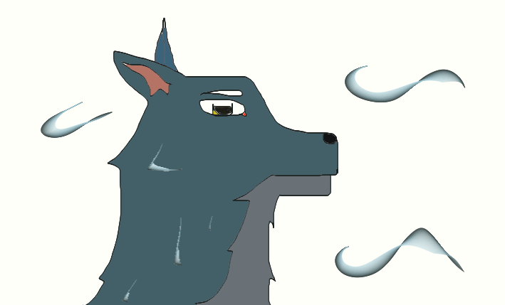 wolf try 1 by zombieLuffer on DeviantArt