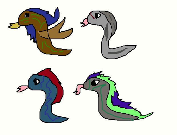 Snakes for adoption by SoulsTails on DeviantArt