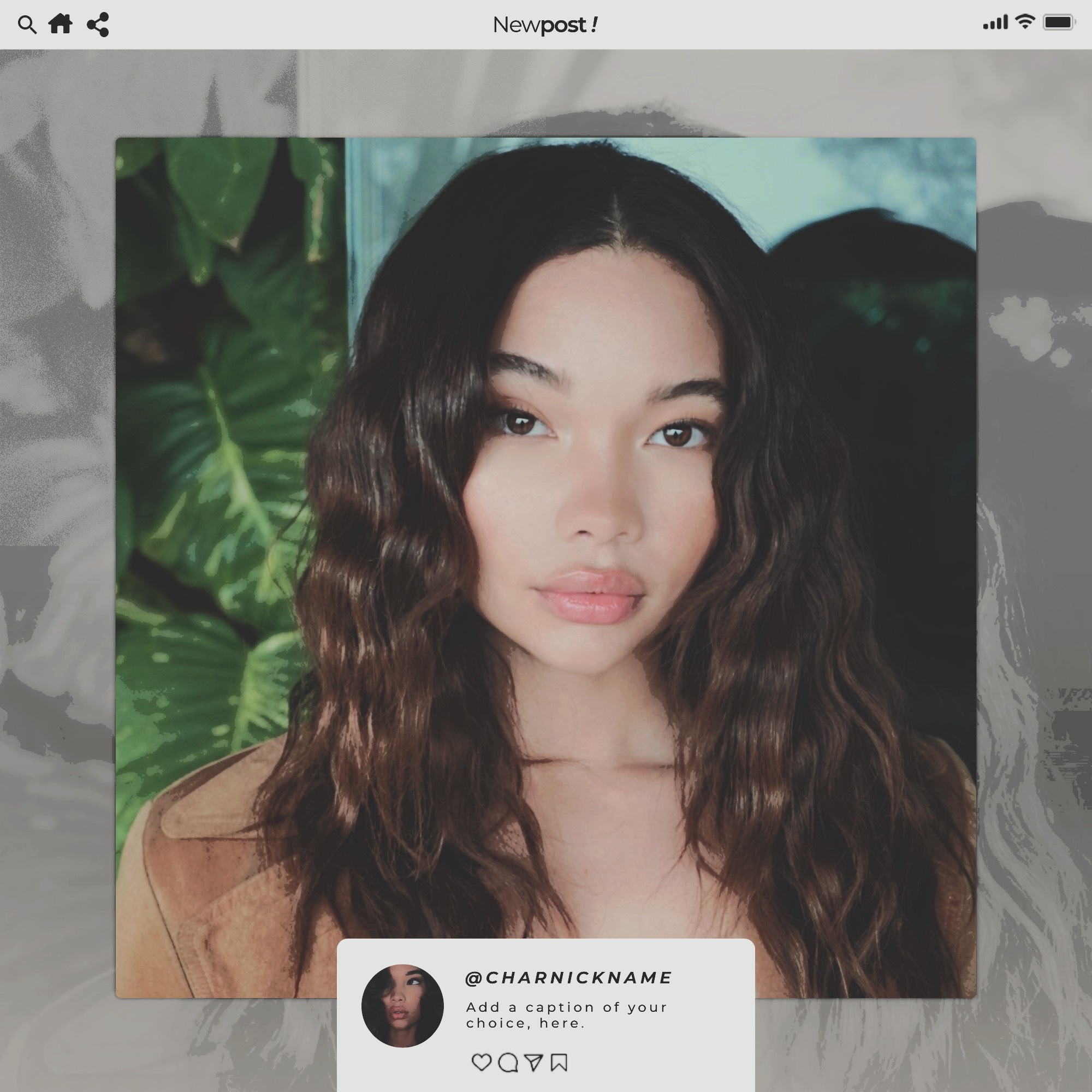 Instagram template 01 by Rawr by ThisisRawr on DeviantArt