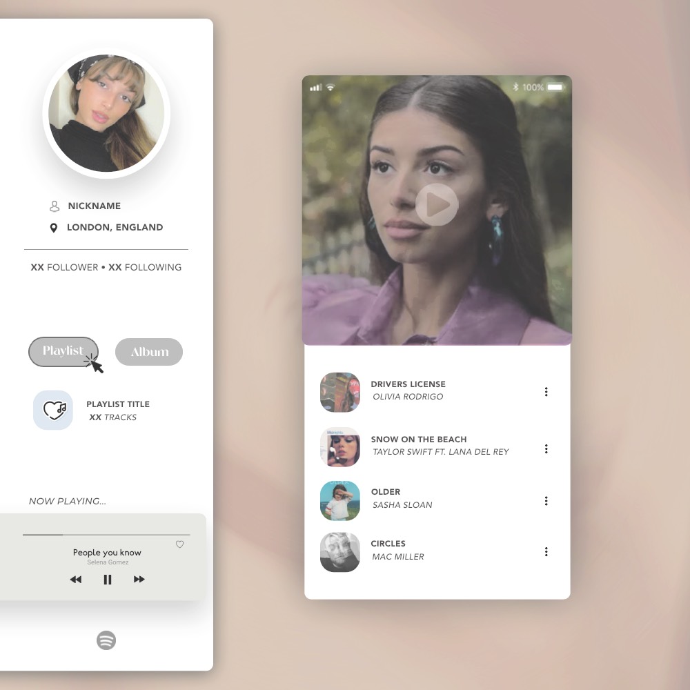 Playlist template 01 by Rawr by ThisisRawr on DeviantArt