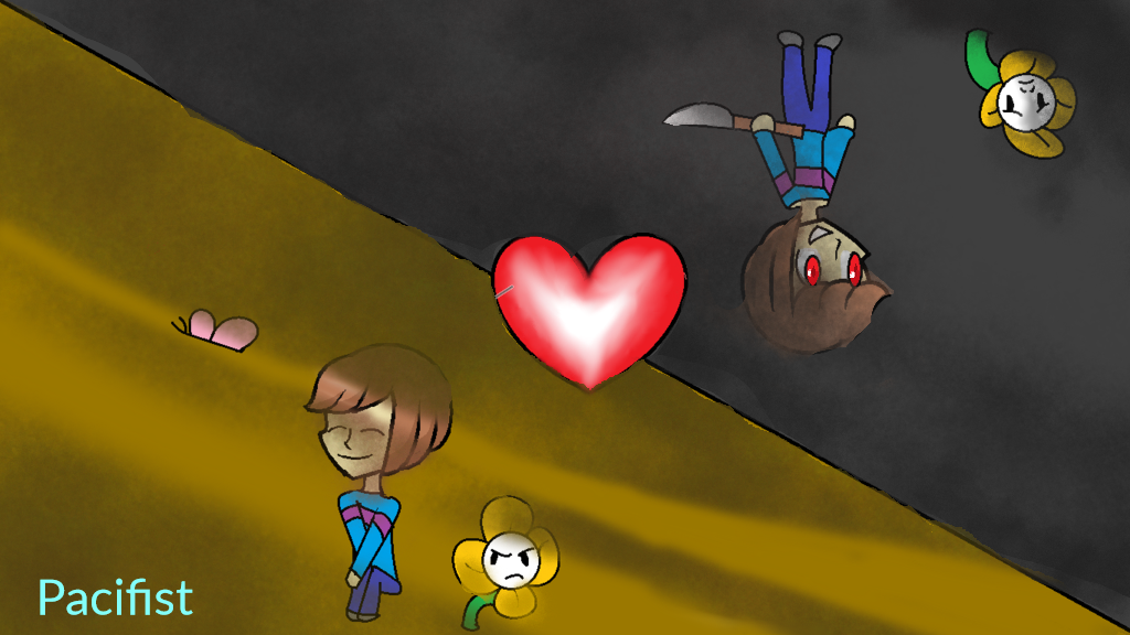 UnderTale Wallpaper: Pacifist by gaby2016 on DeviantArt