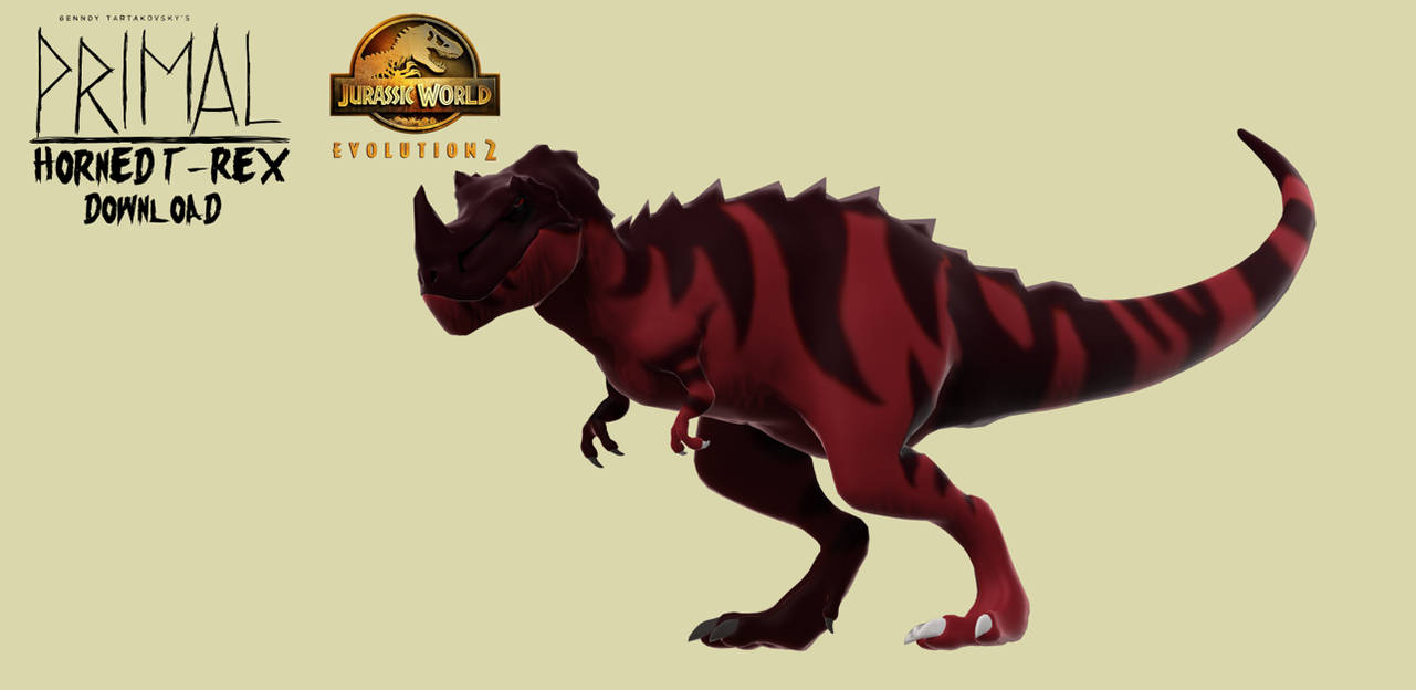 MMD JWE 2:Horned T-Rex + Download by Francoraptor2018 on DeviantArt