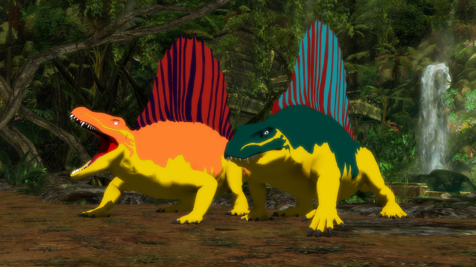 MMD JWE 2:Dimetrodon Imaginext + Download DL by Francoraptor2018 on ...