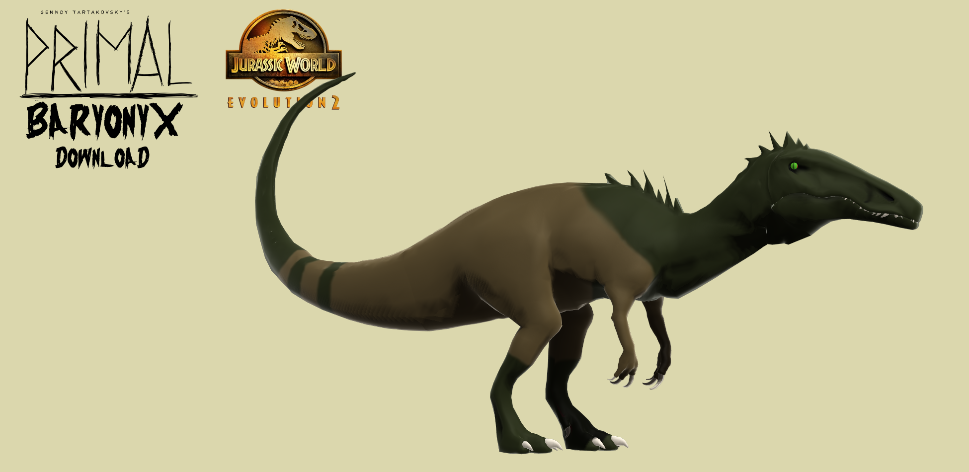MMD JWE 2:Baryonyx Primal (UPDATE) + Download DL by Francoraptor2018 on DeviantArt