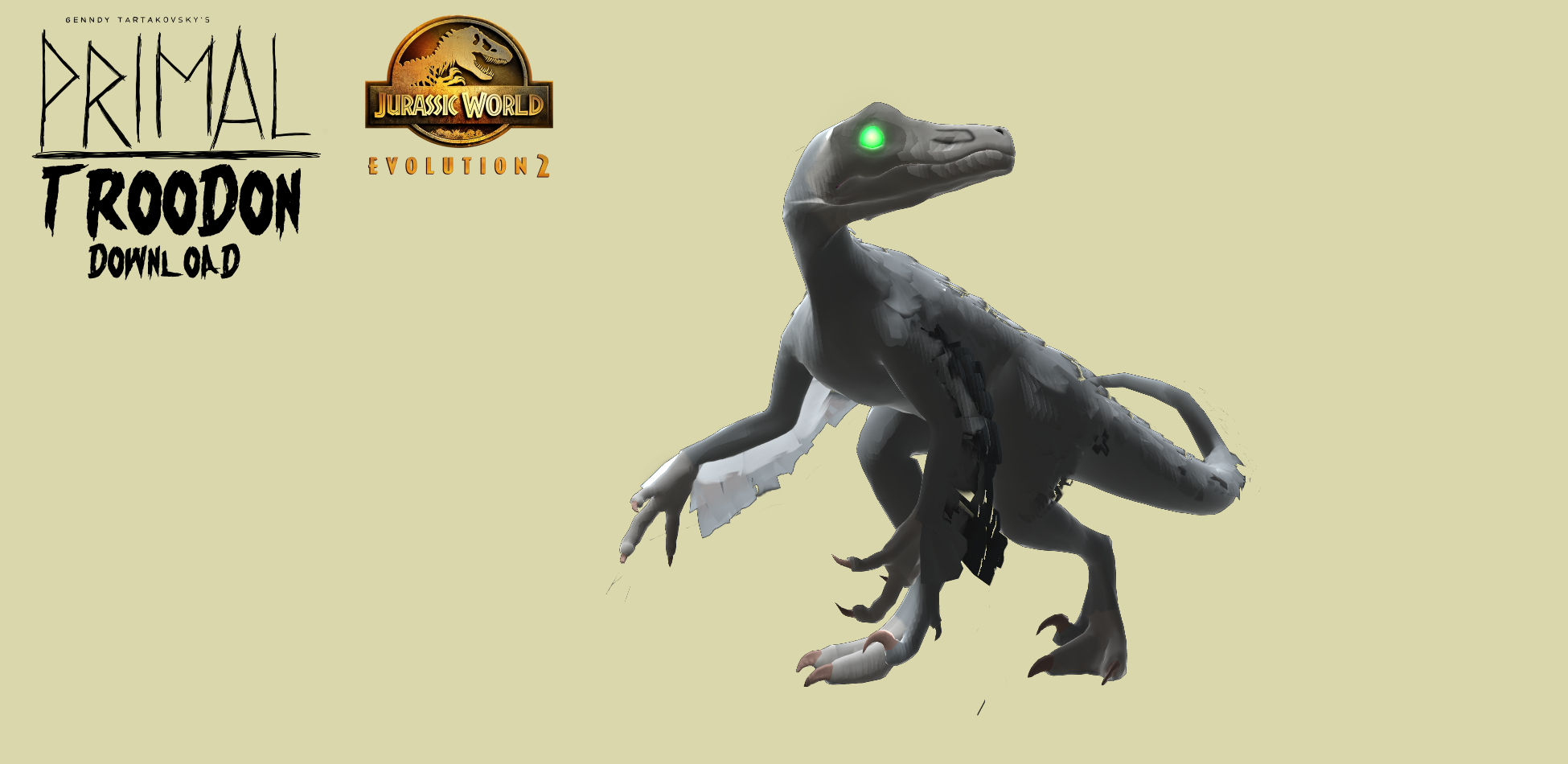 MMD JWE 2:Troodon Primal + Download DL by Francoraptor2018 on DeviantArt