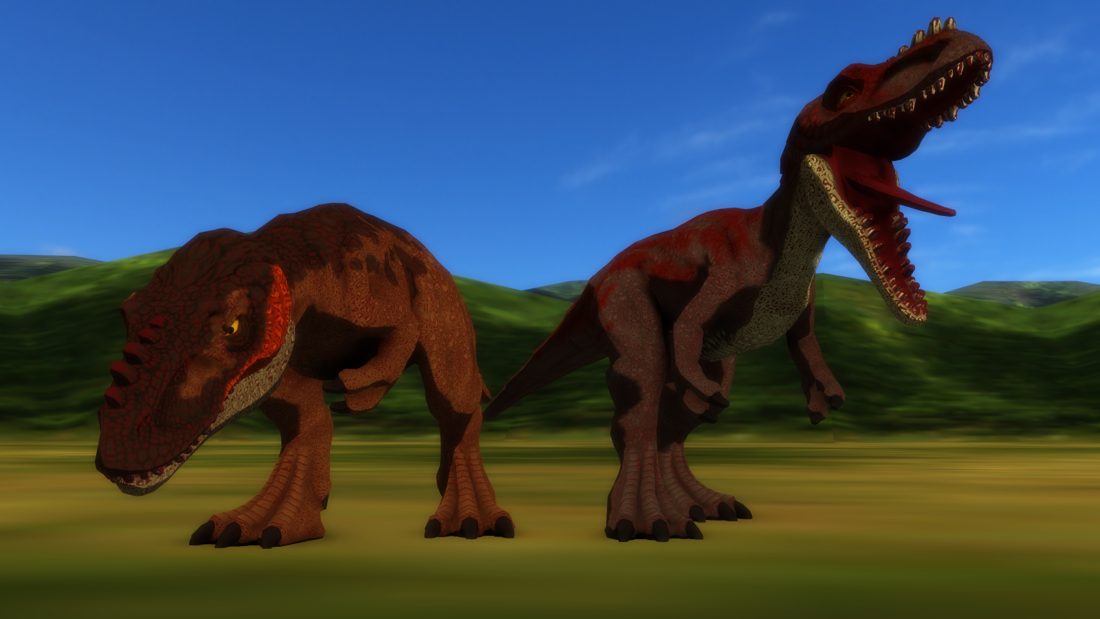 MMD JW:Alioramus + Download DL by Francoraptor2018 on DeviantArt